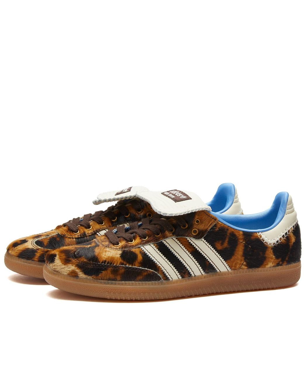 adidas X Wales Bonner Samba Sneakers in Brown for Men | Lyst