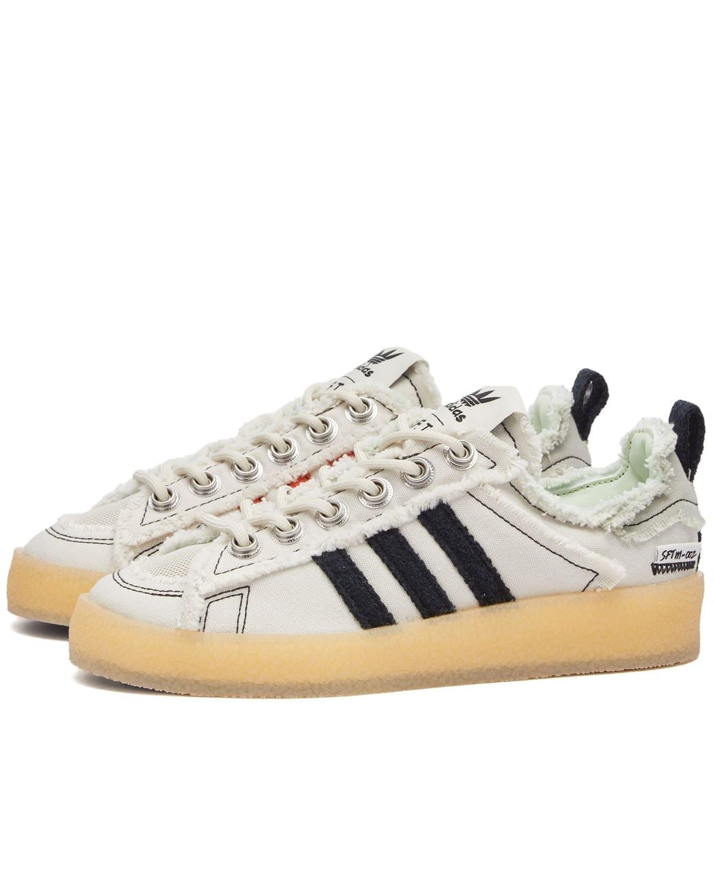 adidas X Sftm Campus 80s Sneakers in White | Lyst