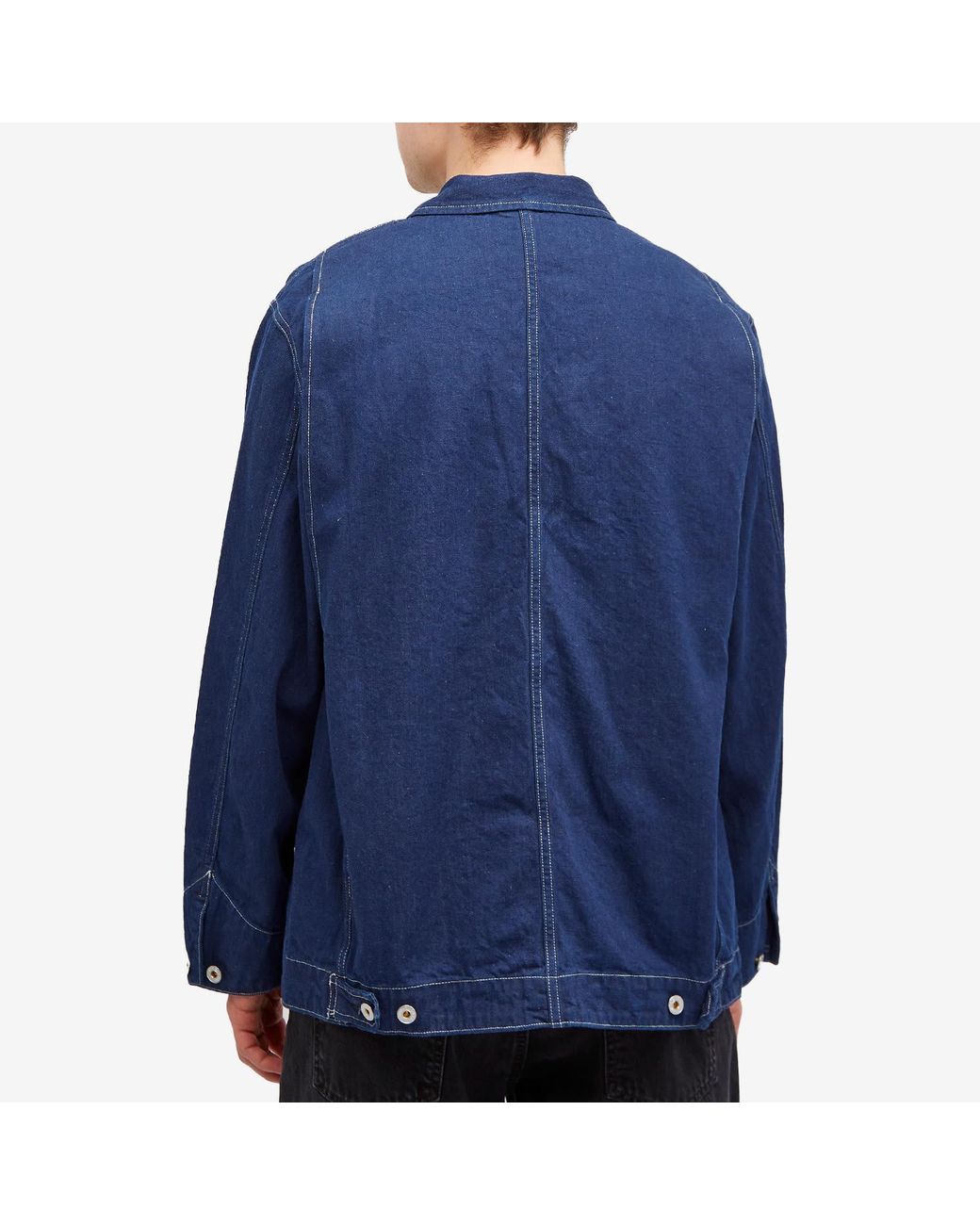 Nudie Jeans Jimmy Zip Jacket in Blue for Men | Lyst Canada Nudie Jeans Jimmy Zip Jacket in Blue for Men | Lyst Canada