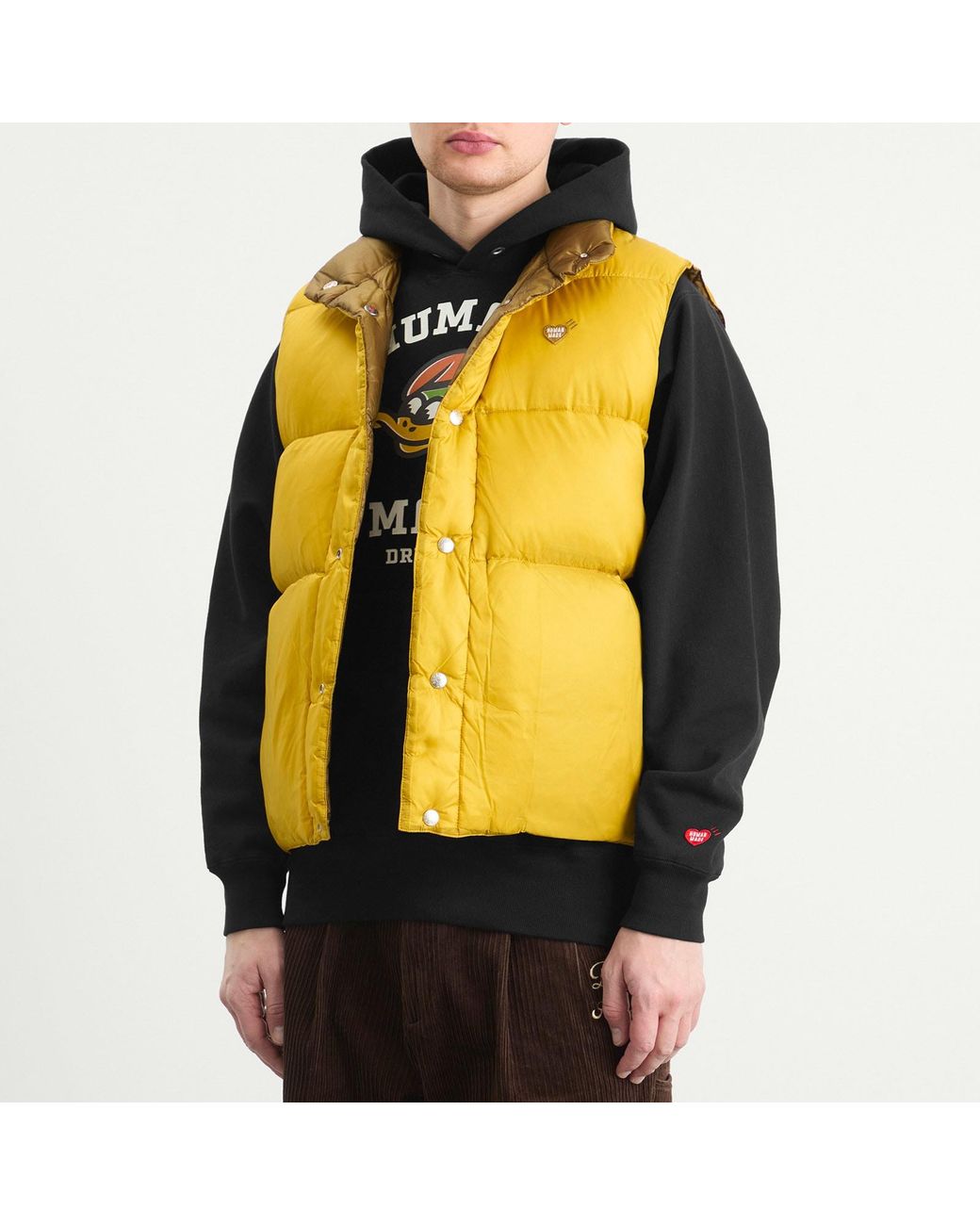 Human Made Reversible Down Vest in Brown for Men | Lyst UK