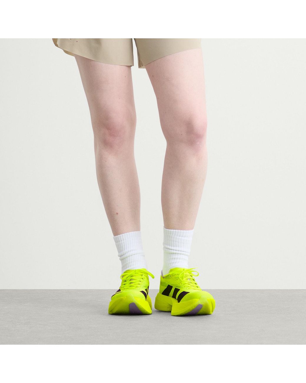 adidas Adidas Adizero Adios Pro 4 Sneaker in Yellow | Lyst