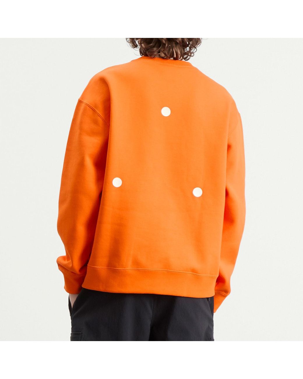 Nike Acg Tuff Graphic Sweatshirt in Orange for Men | Lyst UK