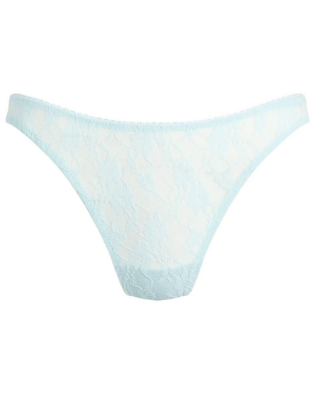 Fruity Booty All Over Lace Thong in Blue | Lyst
