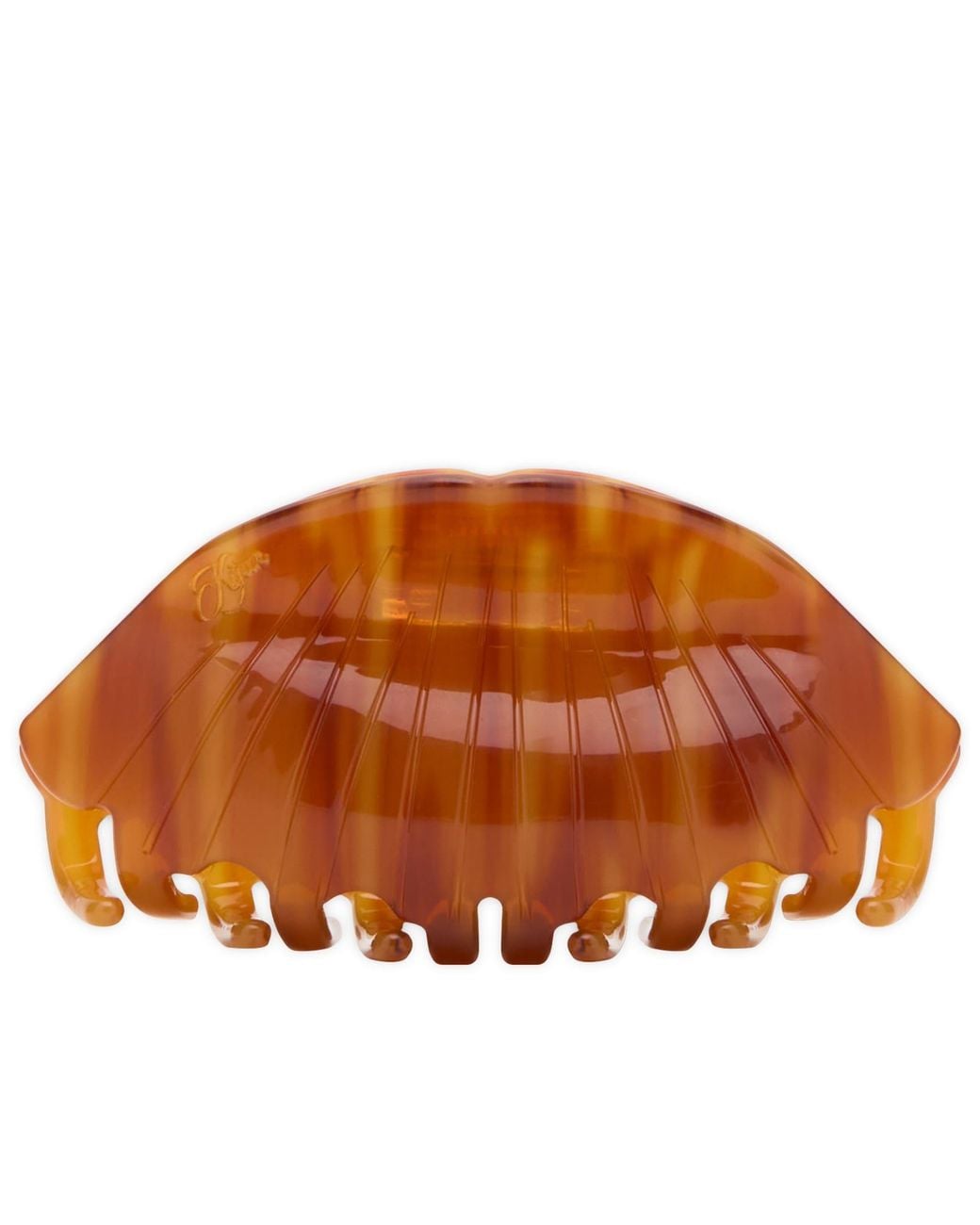 Kijun Shell Claw Clip in Orange | Lyst