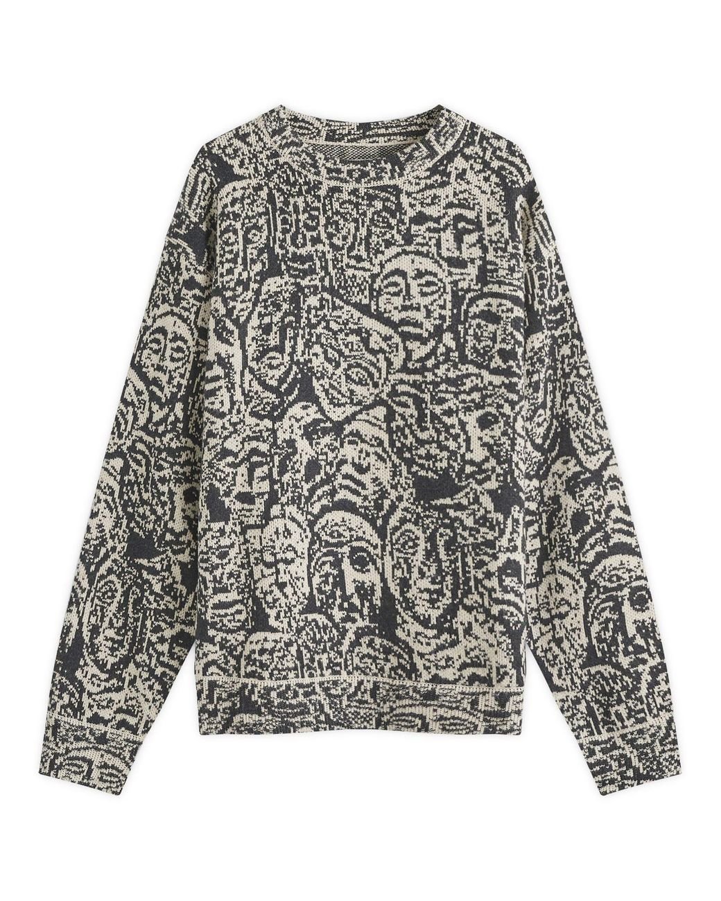 Heresy Ancestors Knit Crew in Gray for Men | Lyst