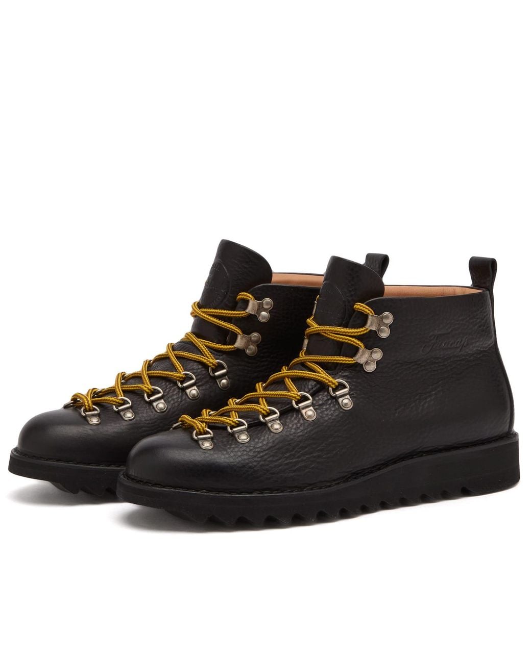 Fracap M120 Ripple Sole Scarponcino Boot in Black for Men | Lyst