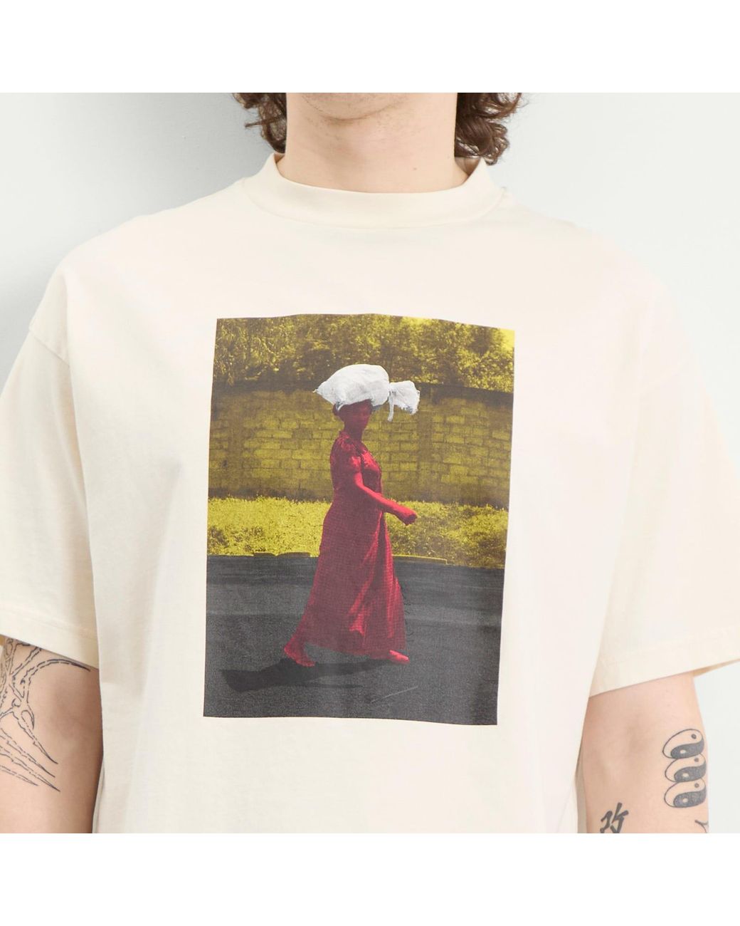 TGB Diy Cultural Imagery T-Shirt in White for Men | Lyst UK