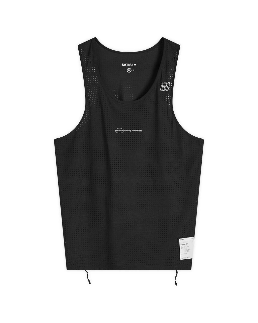 Satisfy Space-O Singlet Vest in Black for Men | Lyst