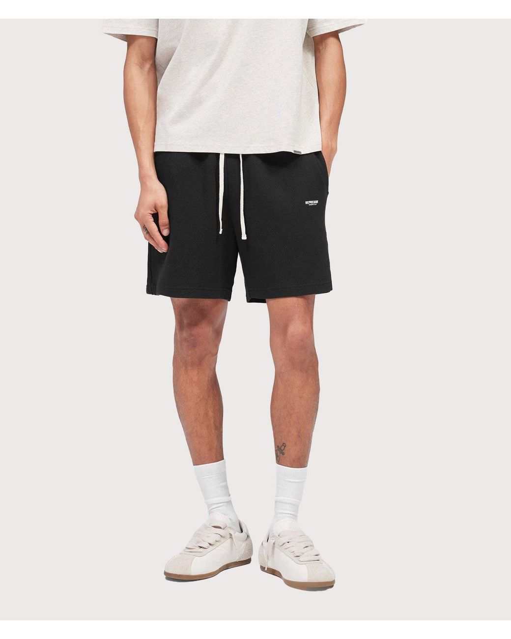 Represent Relaxed Fit Micro Owners Club Shorts in Black for Men | Lyst UK
