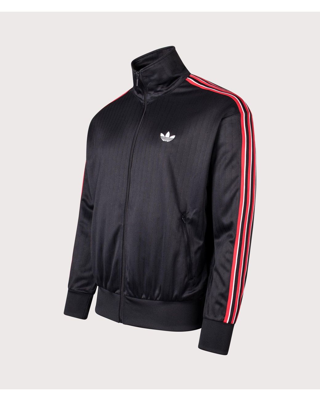 adidas Originals Loose Fit Firebird Pinstripe Track Top in Blue for Men ...