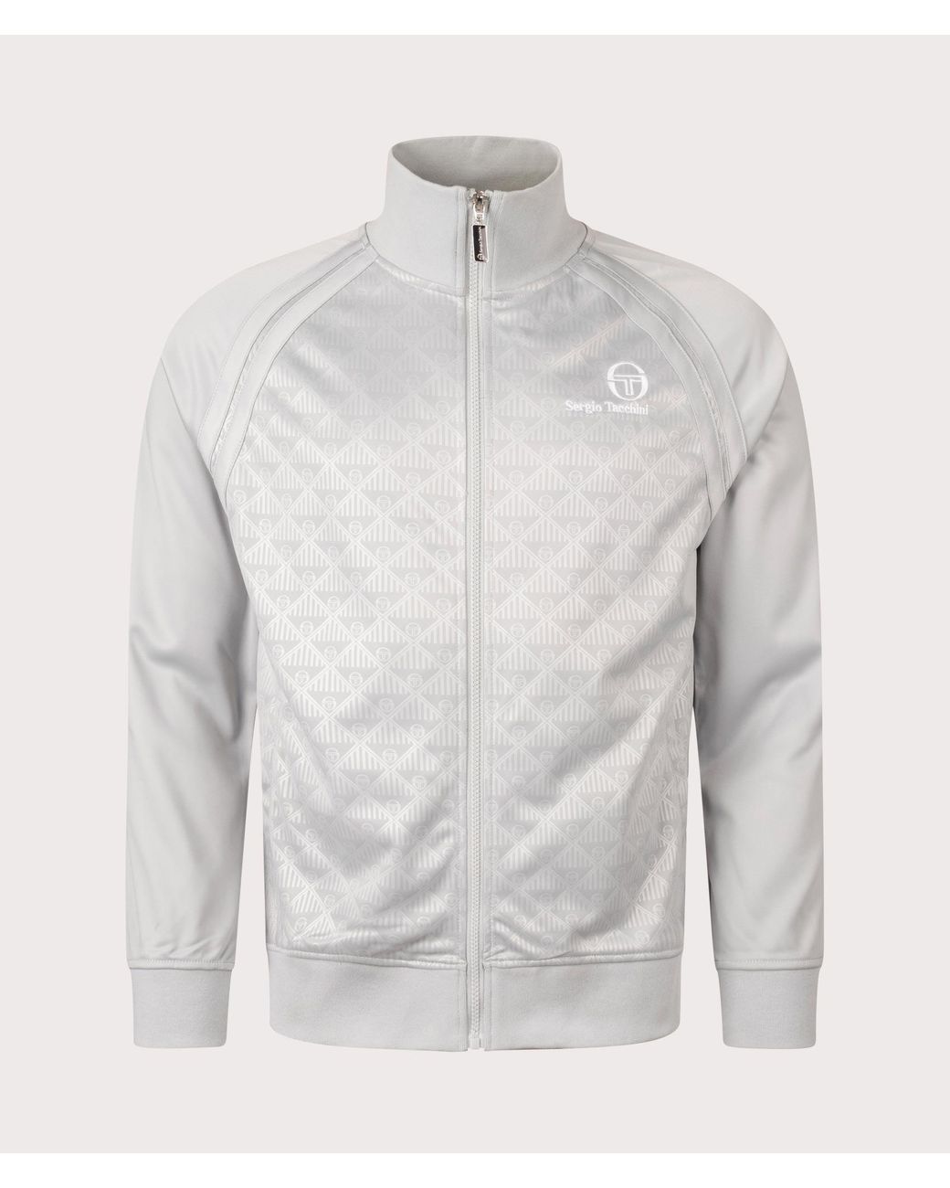 Sergio Tacchini Ghibli Mono Track Top in Grey for Men | Lyst UK