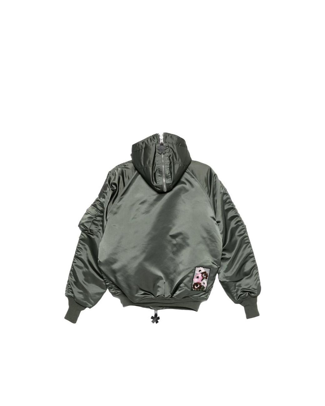Alpha Industries Cecilie Bahnsen N-2B Front-Appliqué Hooded Jacket in ...