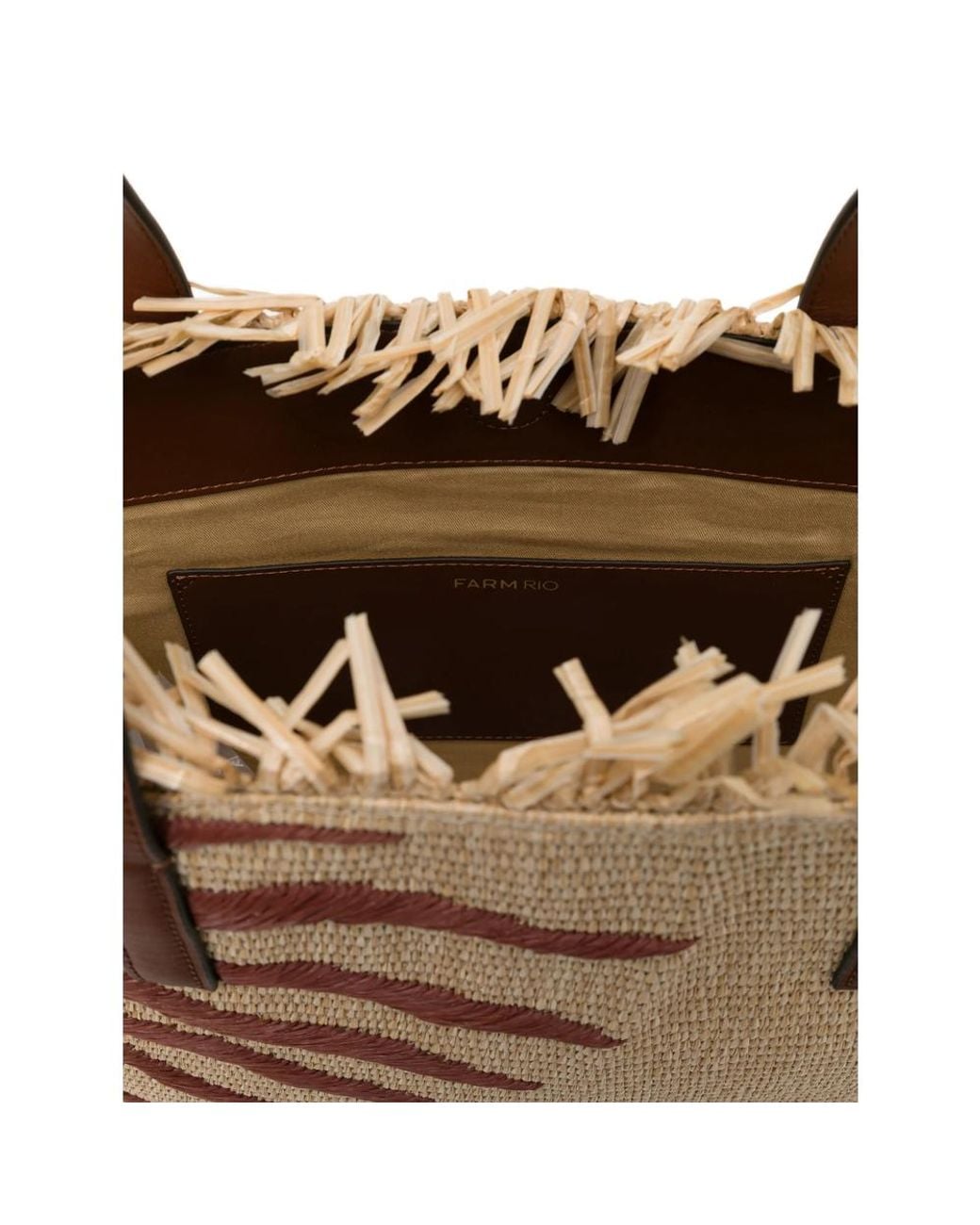 FARM Rio Sun-Embroidered Tote Bag in Natural | Lyst