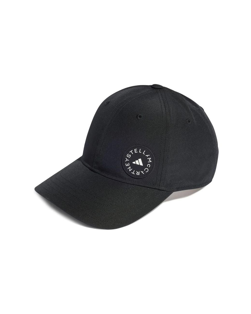 adidas By Stella McCartney Logo-Print Cap in Black for Men | Lyst UK