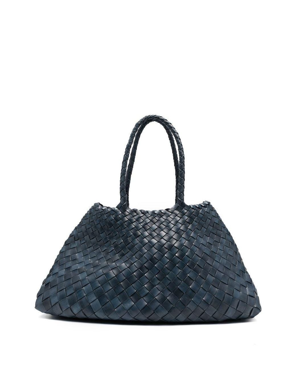 Dragon Diffusion Woven Shoulder Bag in Blue | Lyst