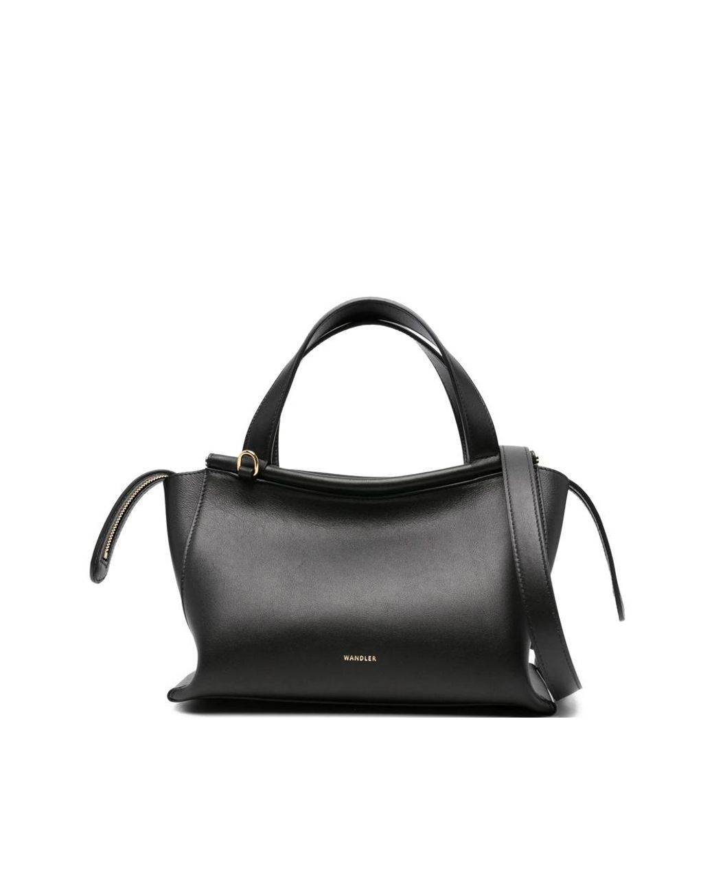 Wandler Small Logo-Detail Tote Bag in Black | Lyst