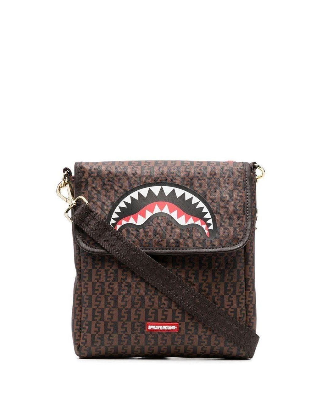 Sprayground Graphic Print Crossbody Bag for Men | Lyst