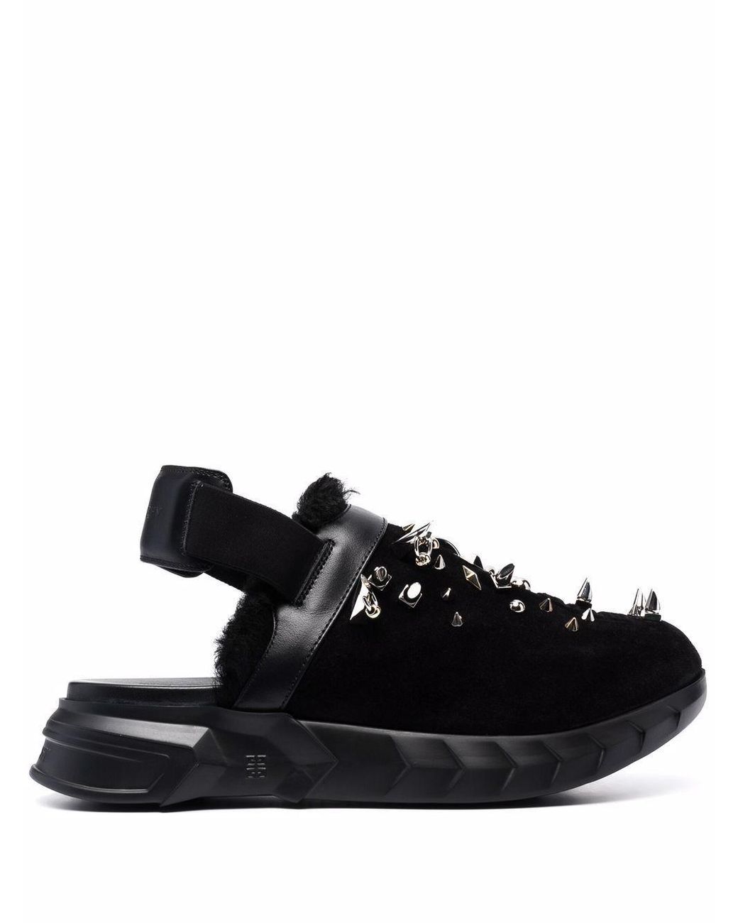 Givenchy Marshmallow Spike Sandals in Black for Men | Lyst