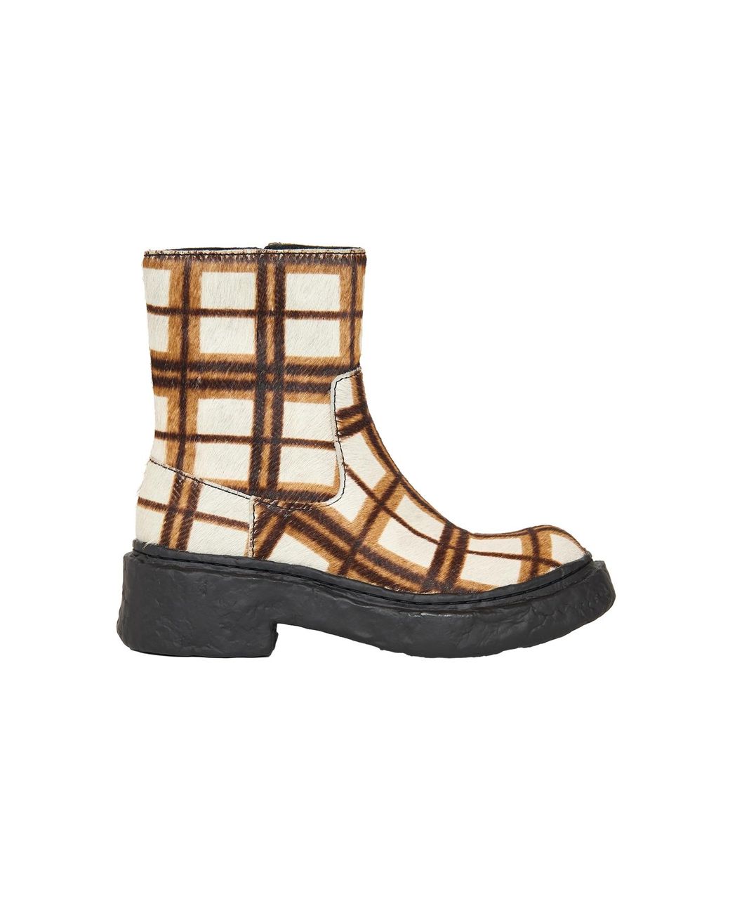 CAMPERLAB Check Vamonos Boot Cream in Brown for Men | Lyst