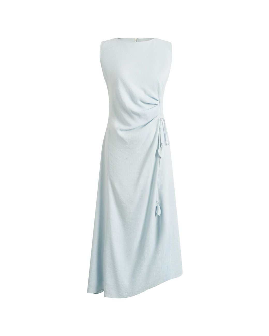 Fabrique Arilyn Petal Drawstring Dress in Natural | Lyst UK