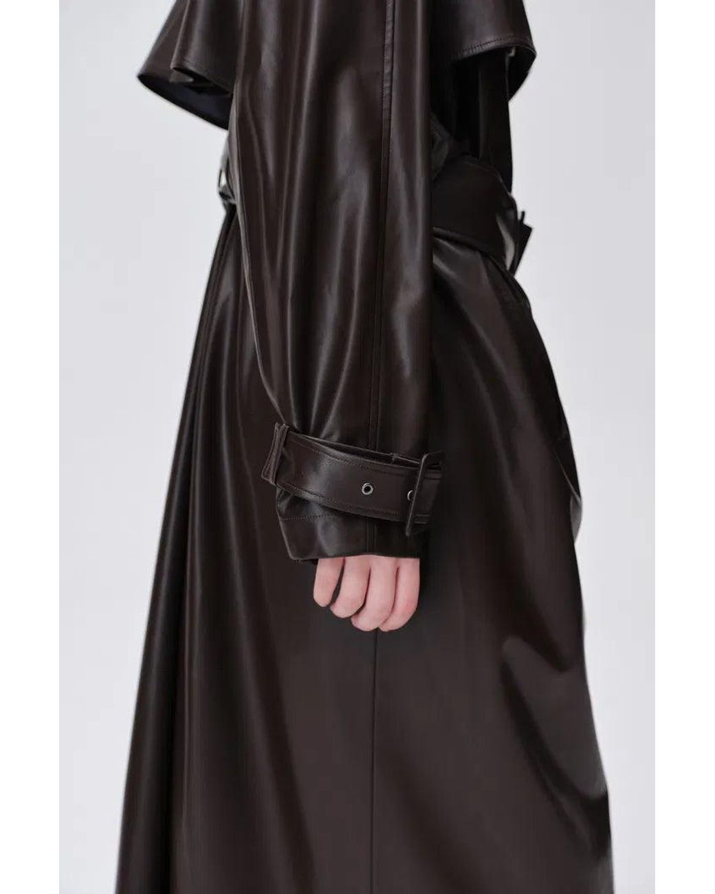 Fabrique Tai Trench Coat in Blue | Lyst UK