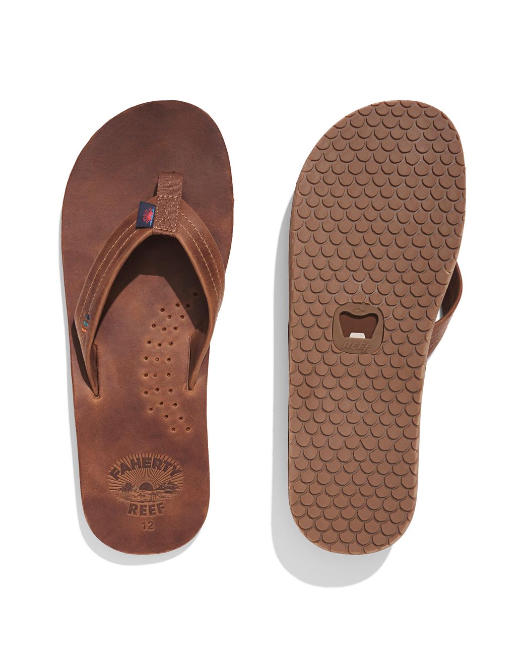 Reef Faherty X Draftsmen Flip Flop Boot in Brown for Men | Lyst