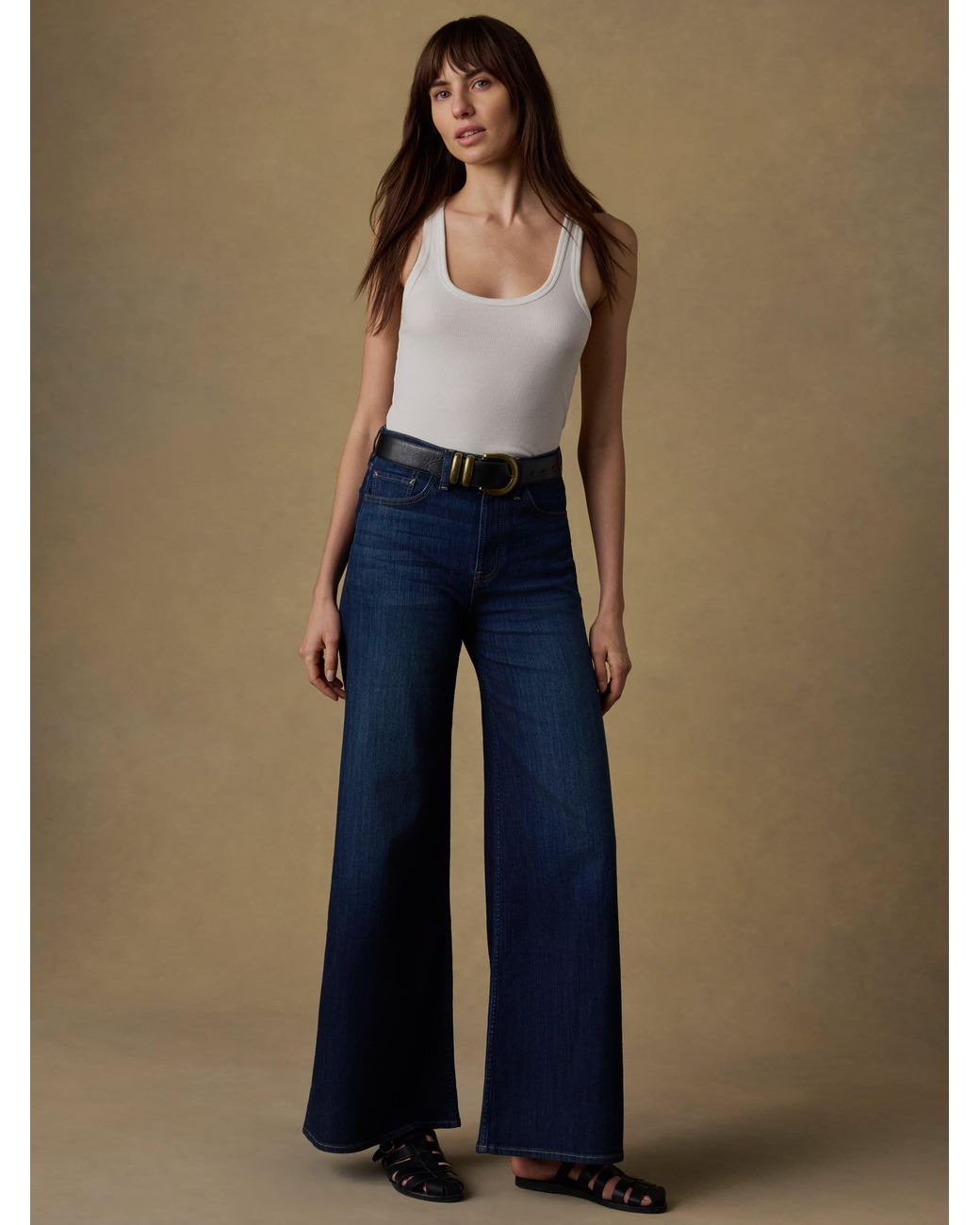 Faherty Featherweight Freestyle Tank in Blue | Lyst