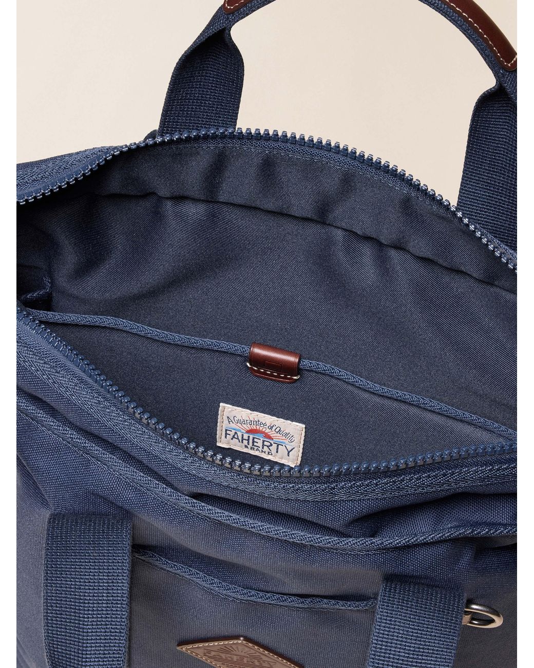 Faherty Latitude Tote Backpack in Blue | Lyst