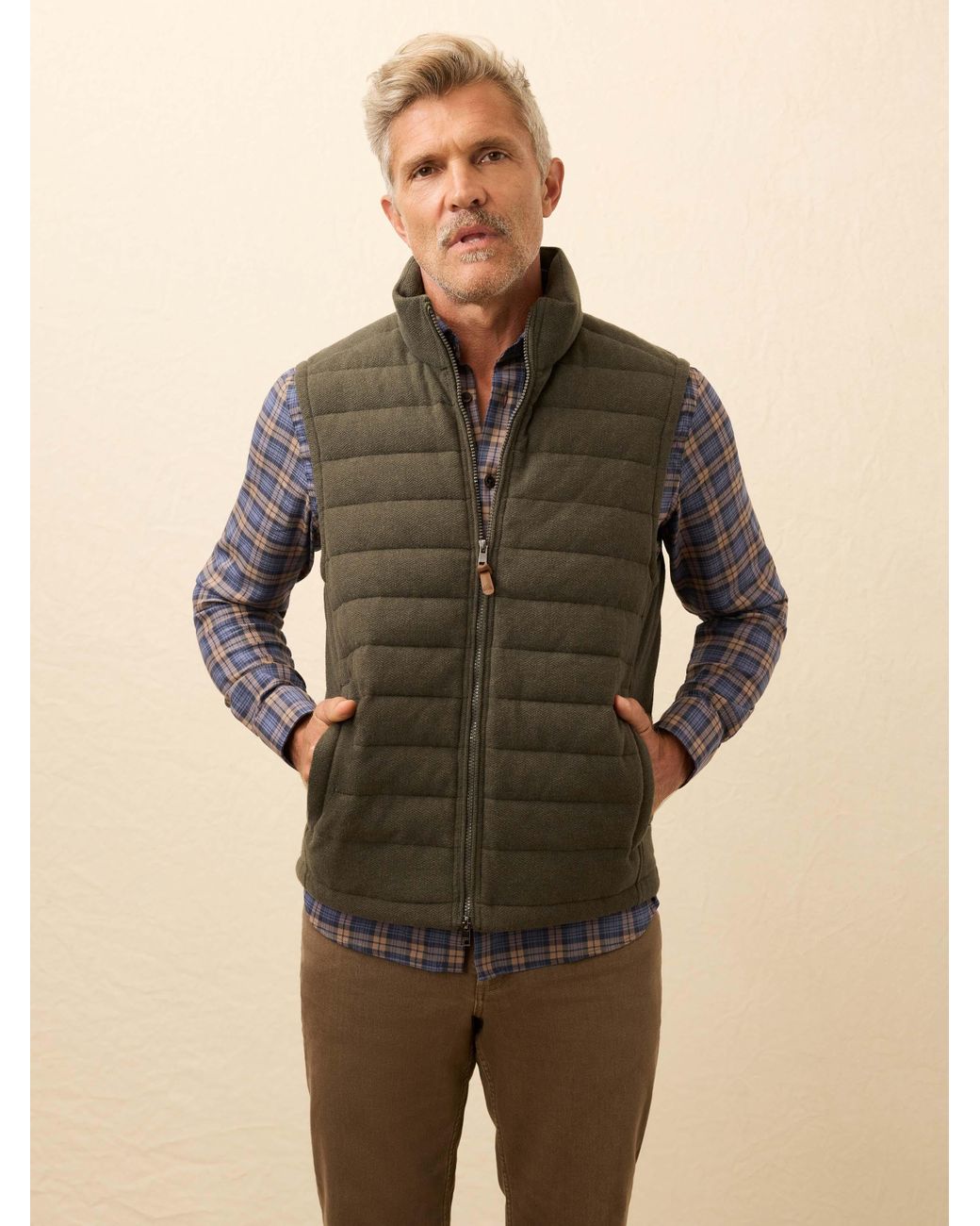 Faherty Teton Valley Vest for Men | Lyst UK