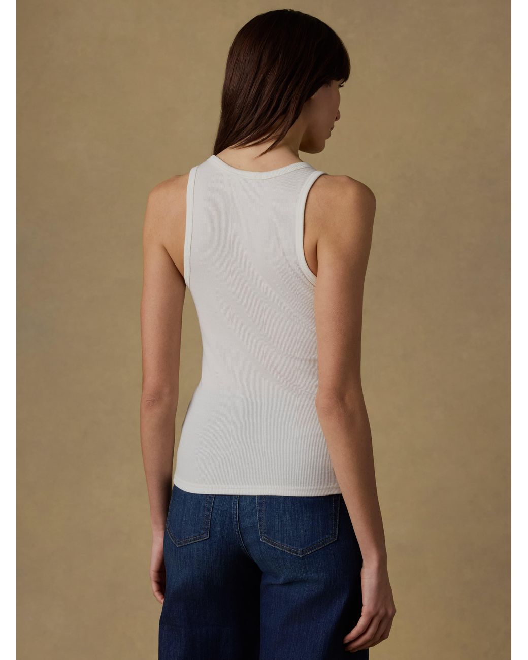 Faherty Featherweight Freestyle Tank in Blue | Lyst