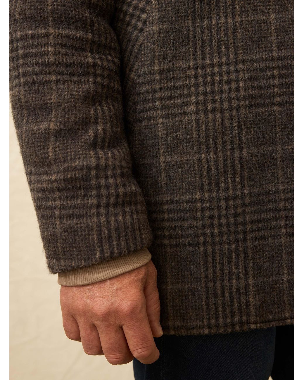 Faherty Lighthouse Jacket in Natural for Men | Lyst UK