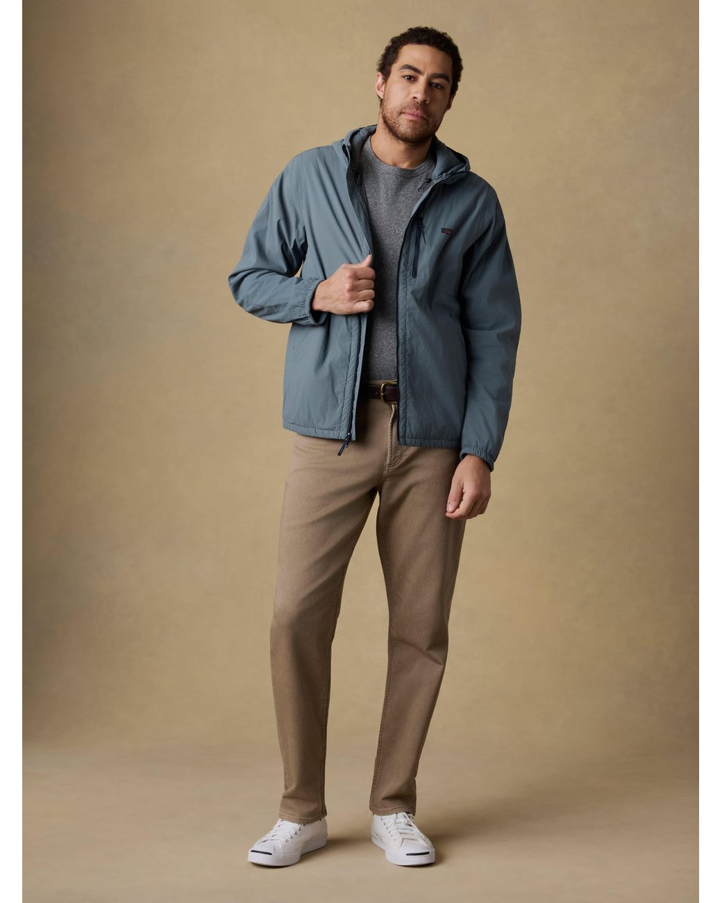 Faherty Shorelite Zephyr Jacket in Gray for Men | Lyst