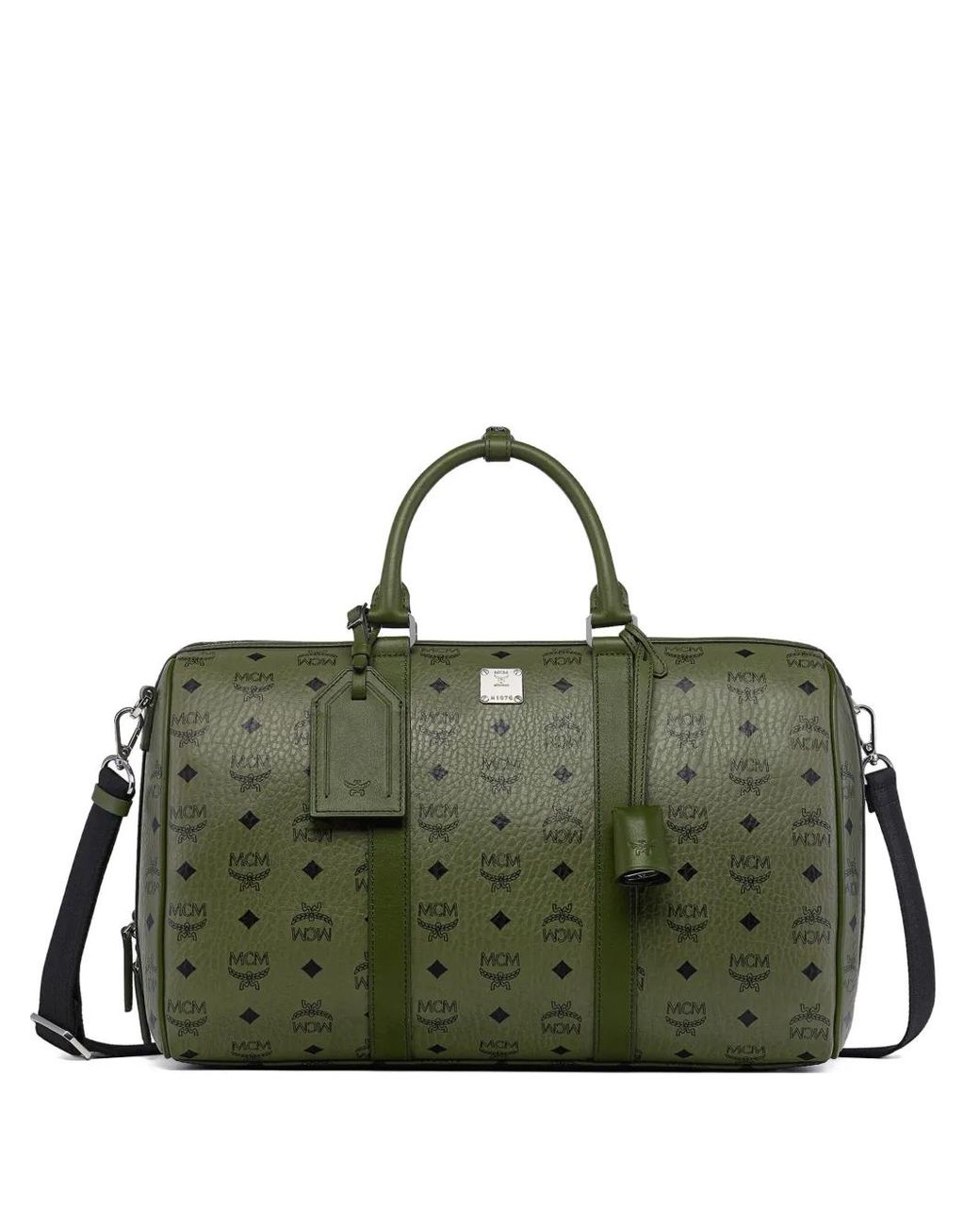 MCM Small Ottomar Weekender Bag in Green | Lyst