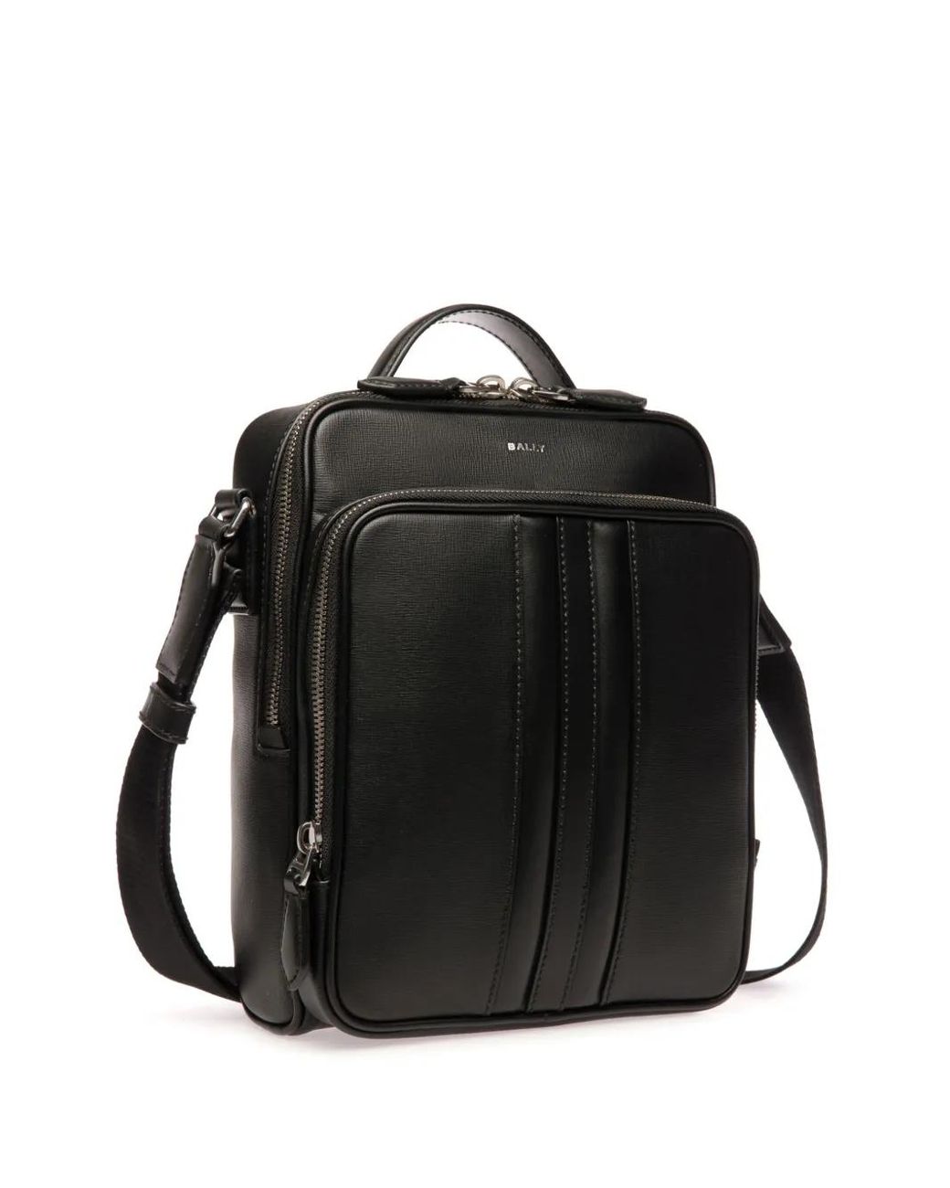 Bally Mythos Messenger Bag in Black for Men | Lyst