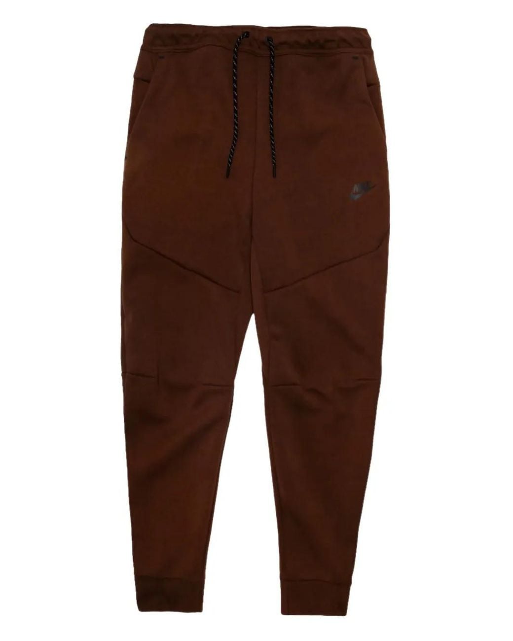 Nike Sportswear Tech Fleece Track Pants in Brown for Men | Lyst