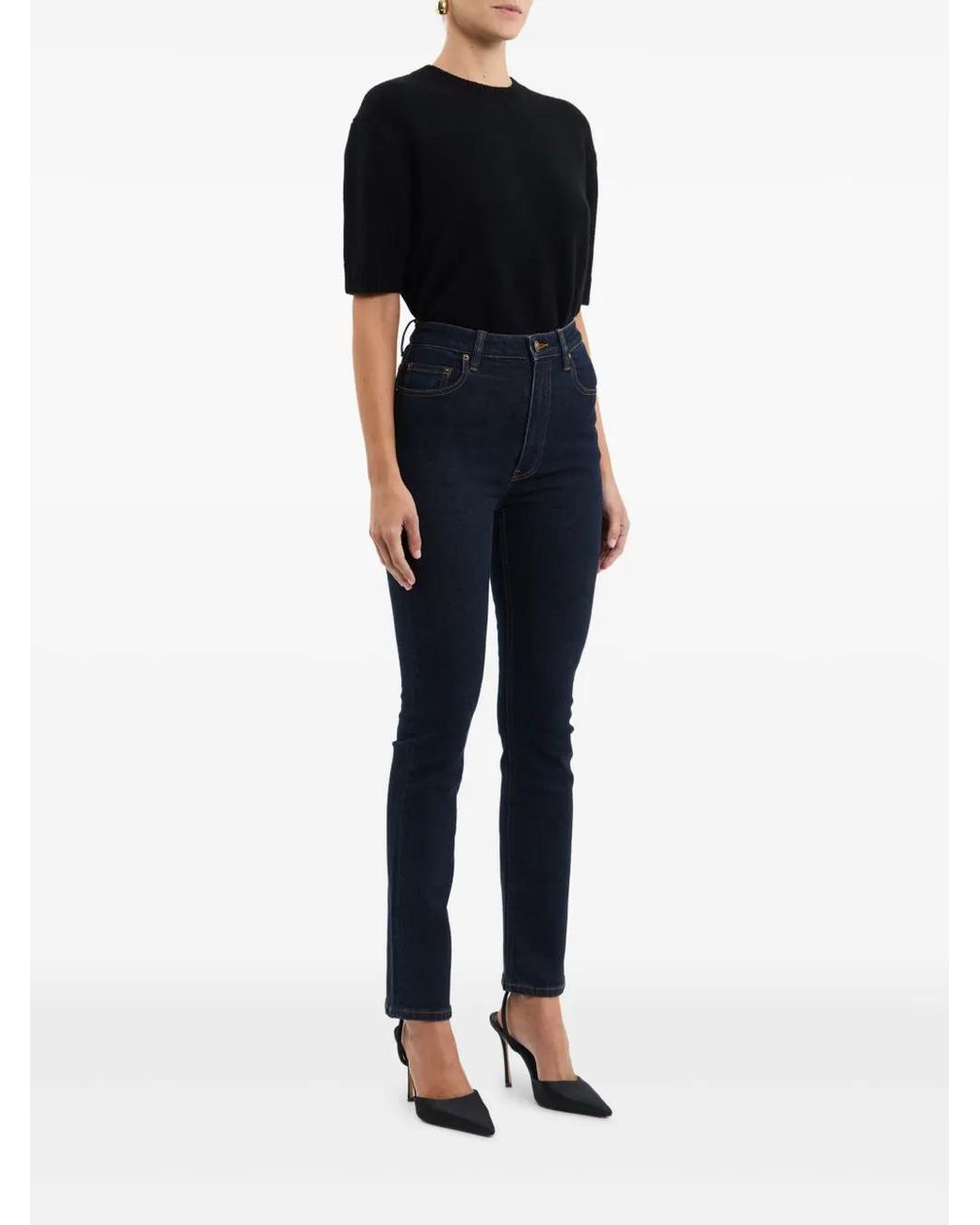 Rebecca Vallance Naomie Jeans in Blue | Lyst