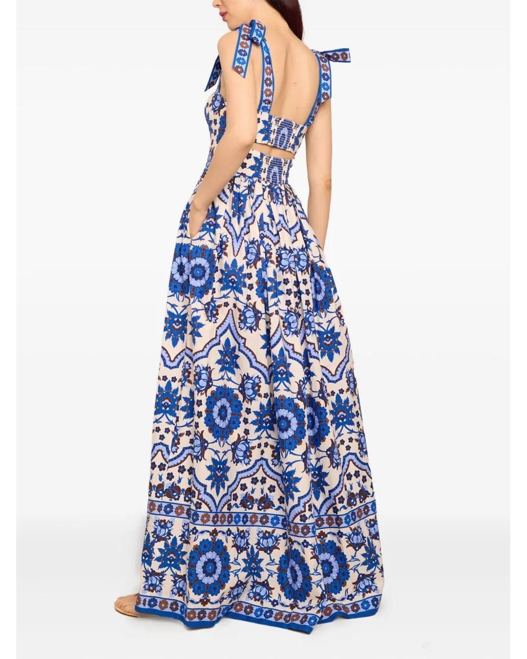 Cara Cara Tula Maxi Dress in Blue | Lyst