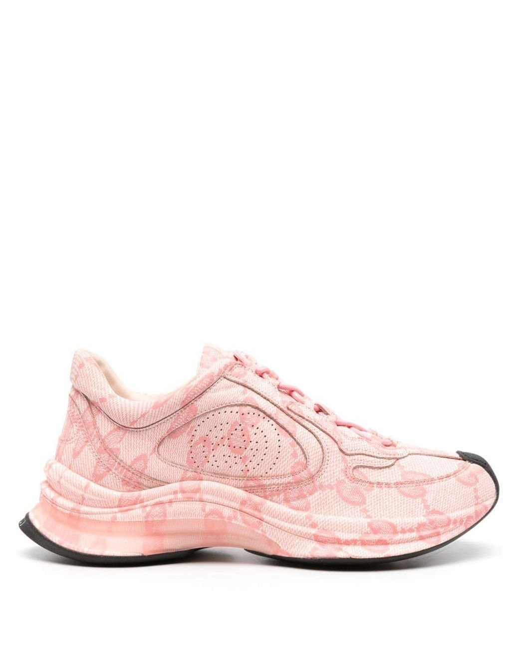Gucci Run Trainer in Pink | Lyst