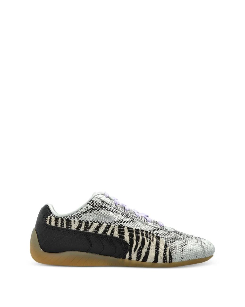 PUMA Speedcat Animal-Print Sneakers in White | Lyst UK