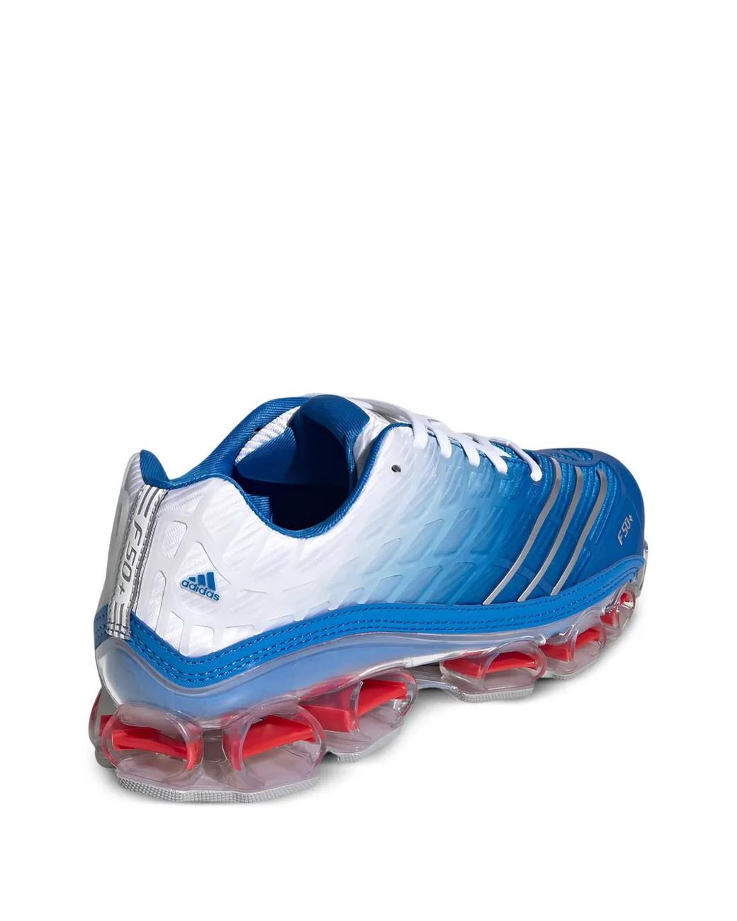 adidas Megaride F50 Striped Sneakers in Blue | Lyst
