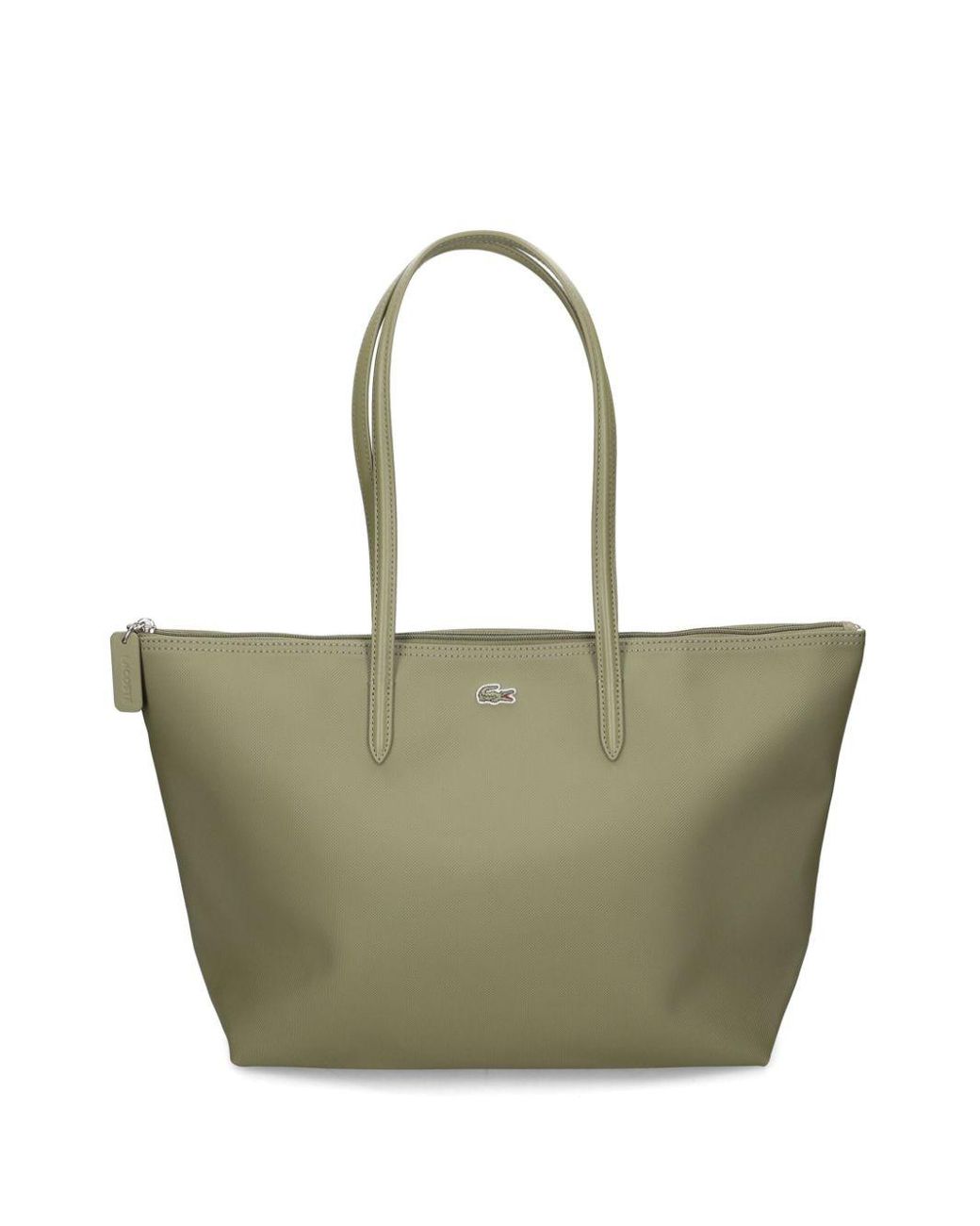 Lacoste Large L.12.12. Concept Tote Bag in Green | Lyst