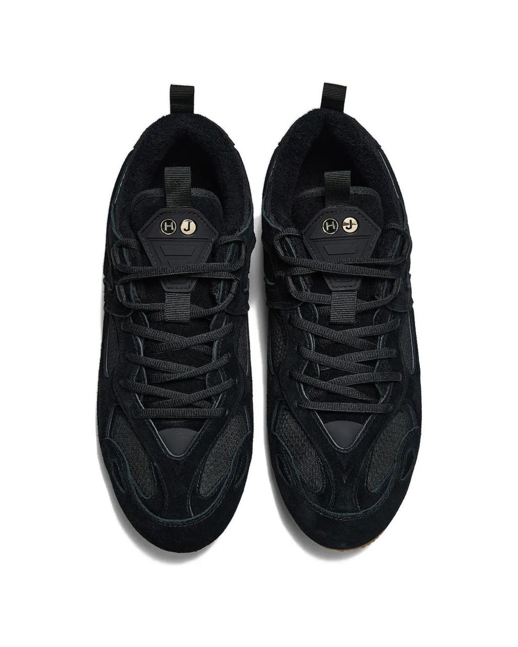 HIDE & JACK Lace-Up Panelled Sneakers in Blue | Lyst