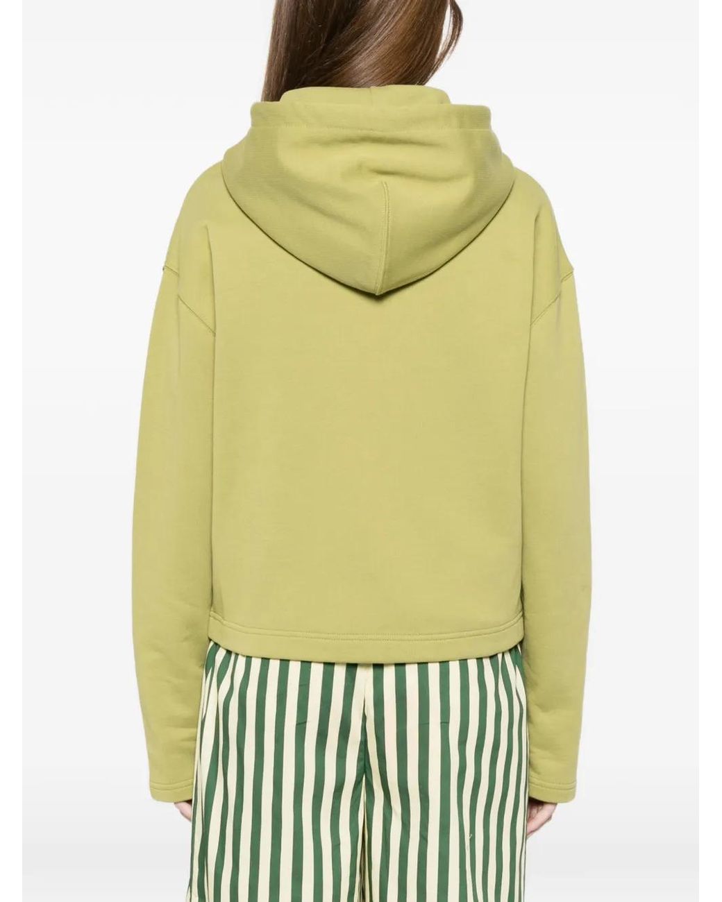 Ami Paris Ami De Coeur Zip-Up Hoodie in Green | Lyst UK