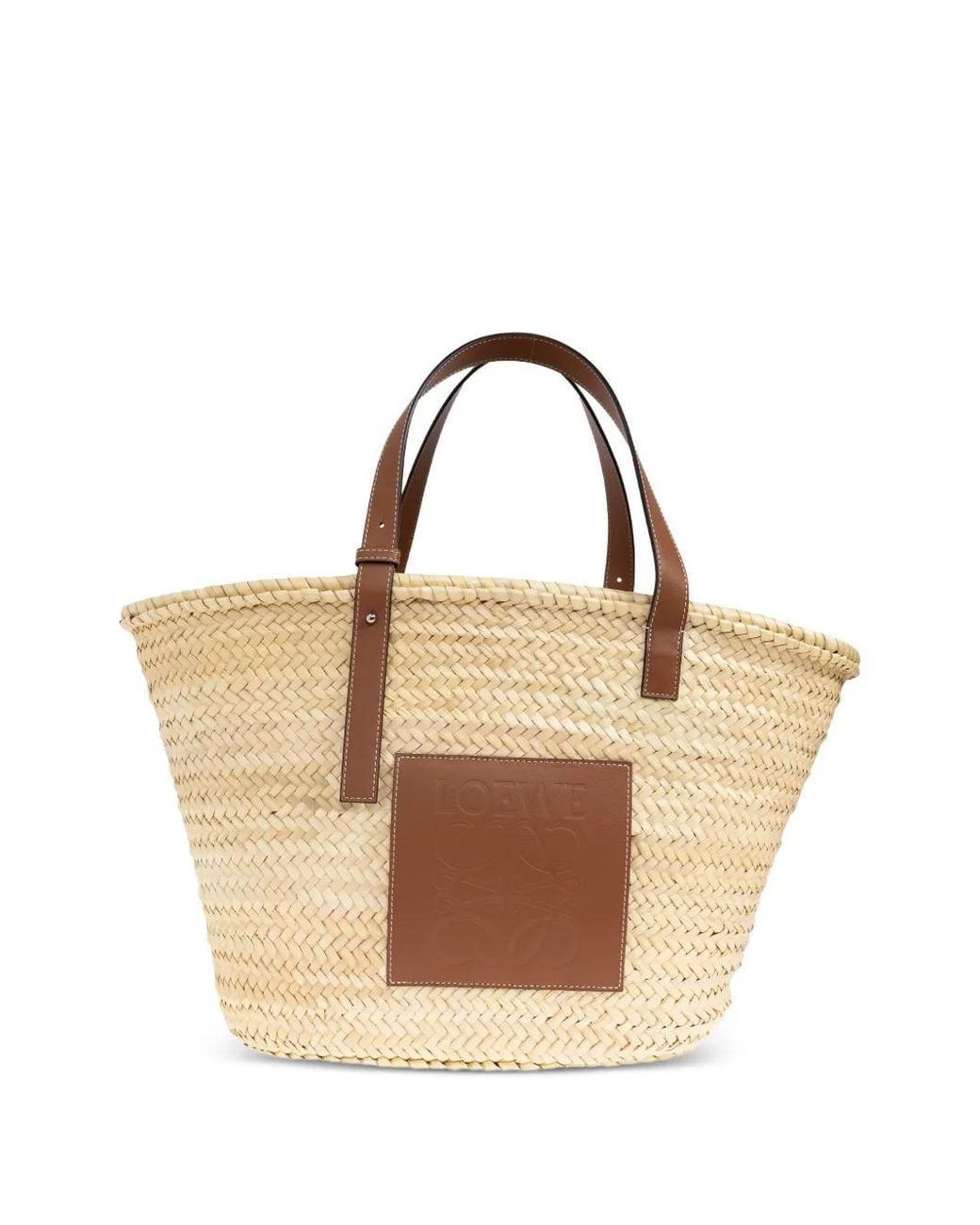 Loewe Woven Tote Bag in Natural | Lyst UK