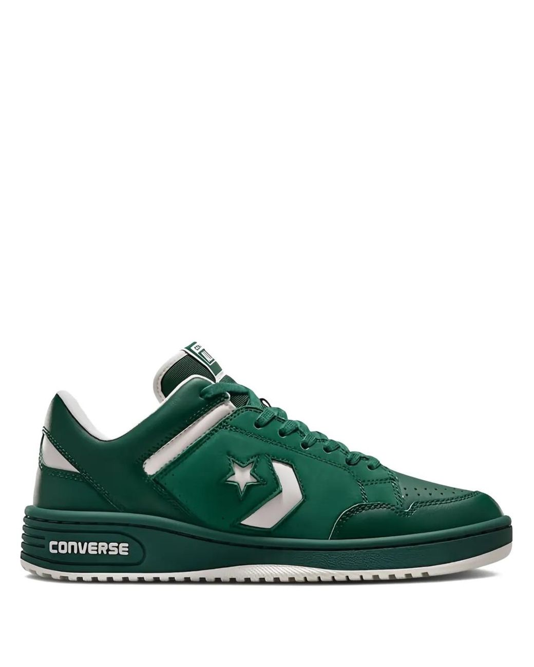 Converse Weapon Star-Detail Low-Top Sneakers in Green for Men | Lyst