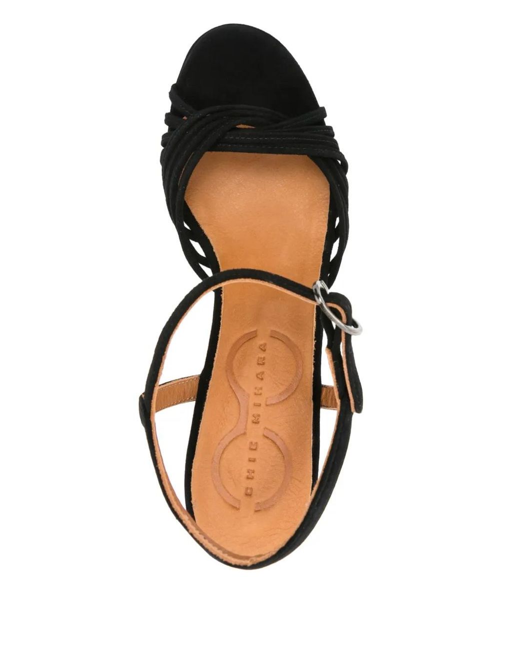 Chie Mihara 90Mm Keske Sandals in Black | Lyst