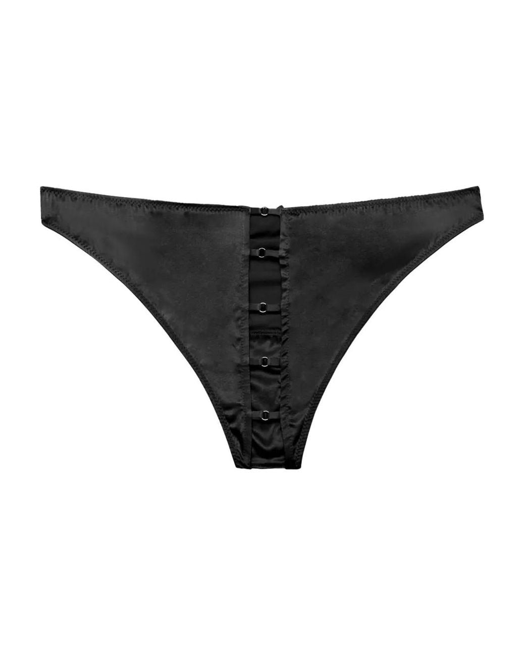 Fleur du Mal Cage Brief in Black | Lyst
