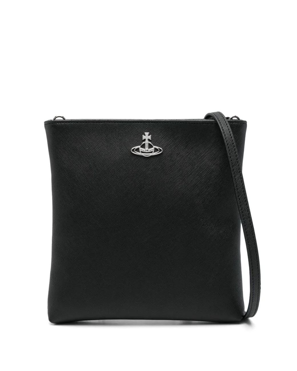 Vivienne Westwood Squire Square Cross Body Bag in Black | Lyst
