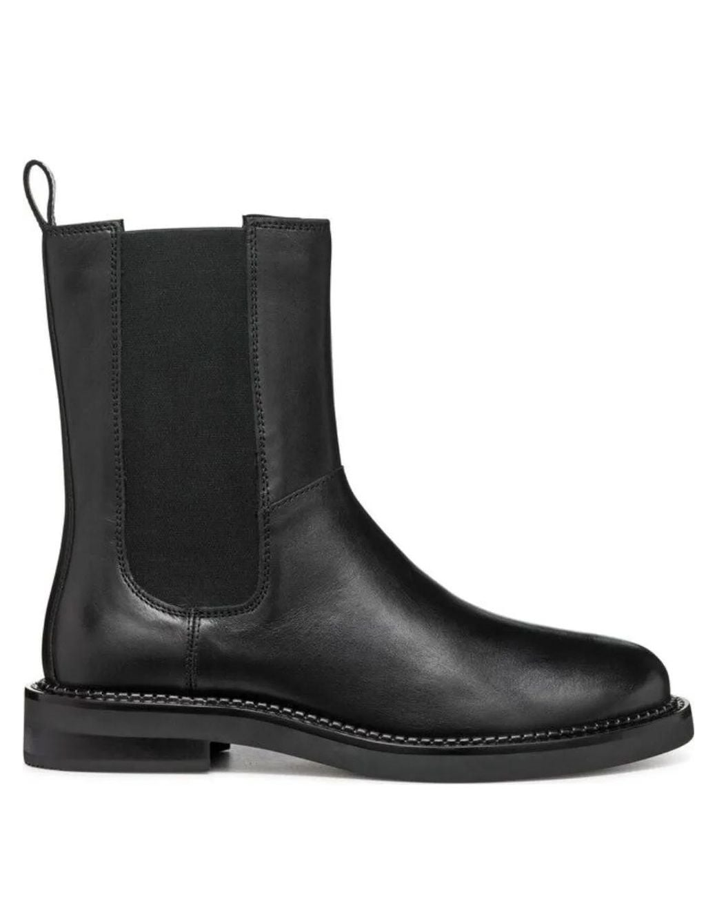 Geox Serilda Chelsea Boots in Black | Lyst