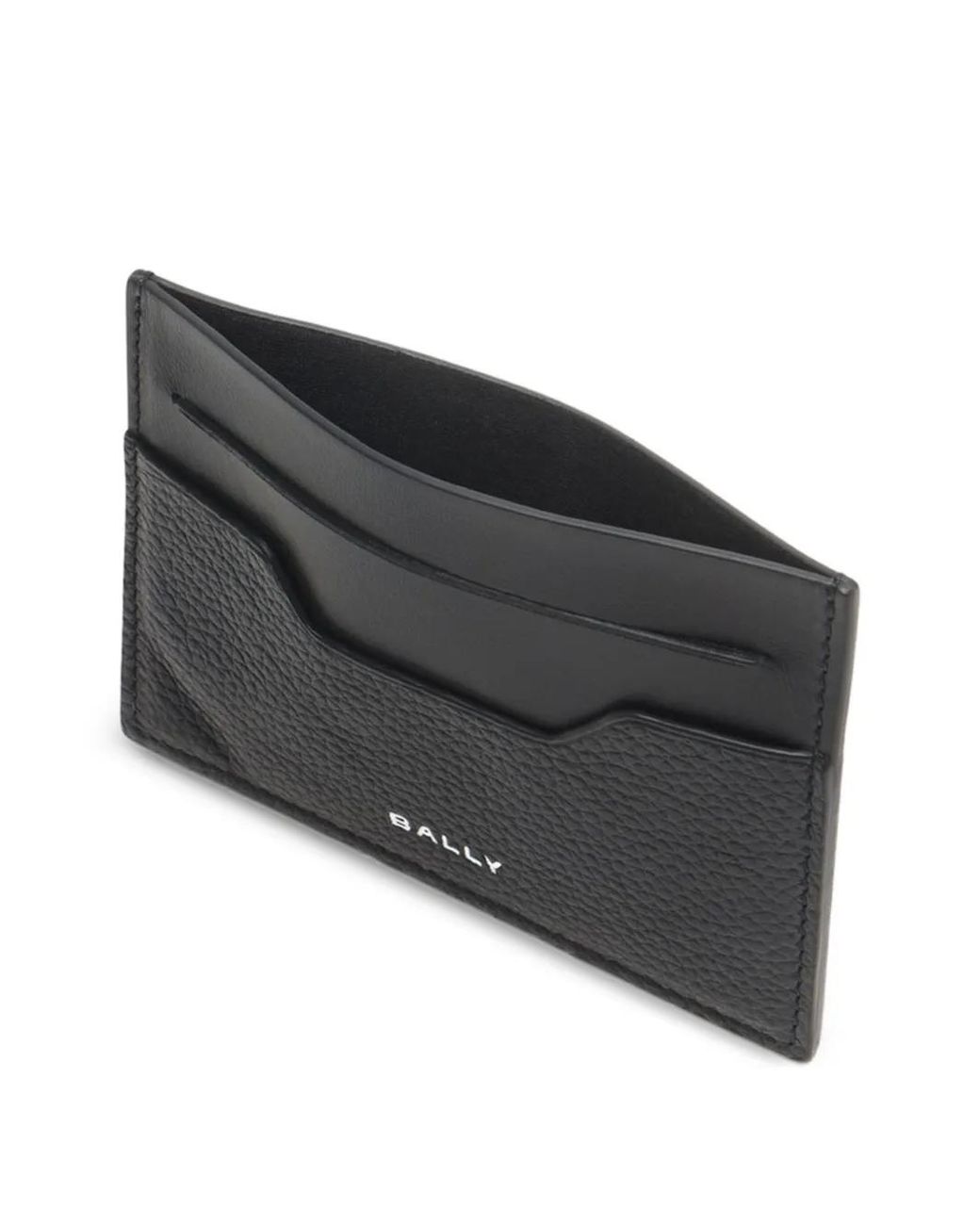 Bally Capitol Leather Card Holder in Black for Men | Lyst